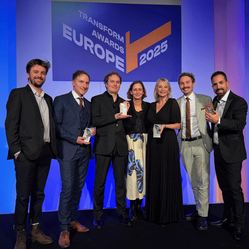 Transform Awards Europe 2025 - Designhouse