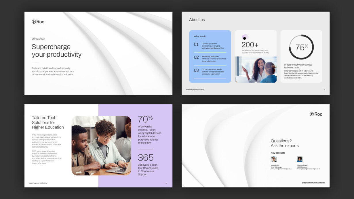 Roc Technologies - Designhouse | Brand strategy | Brand identity ...