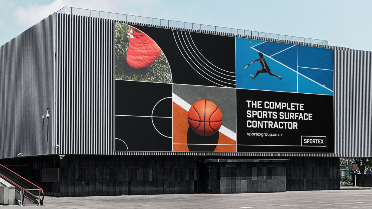 Sportex Group - Designhouse | Brand identity | Rename | Sports surfacing